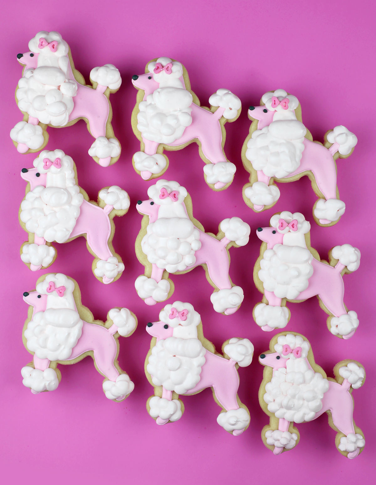 Oodles of Cute Poodle Cookies - Bakerella