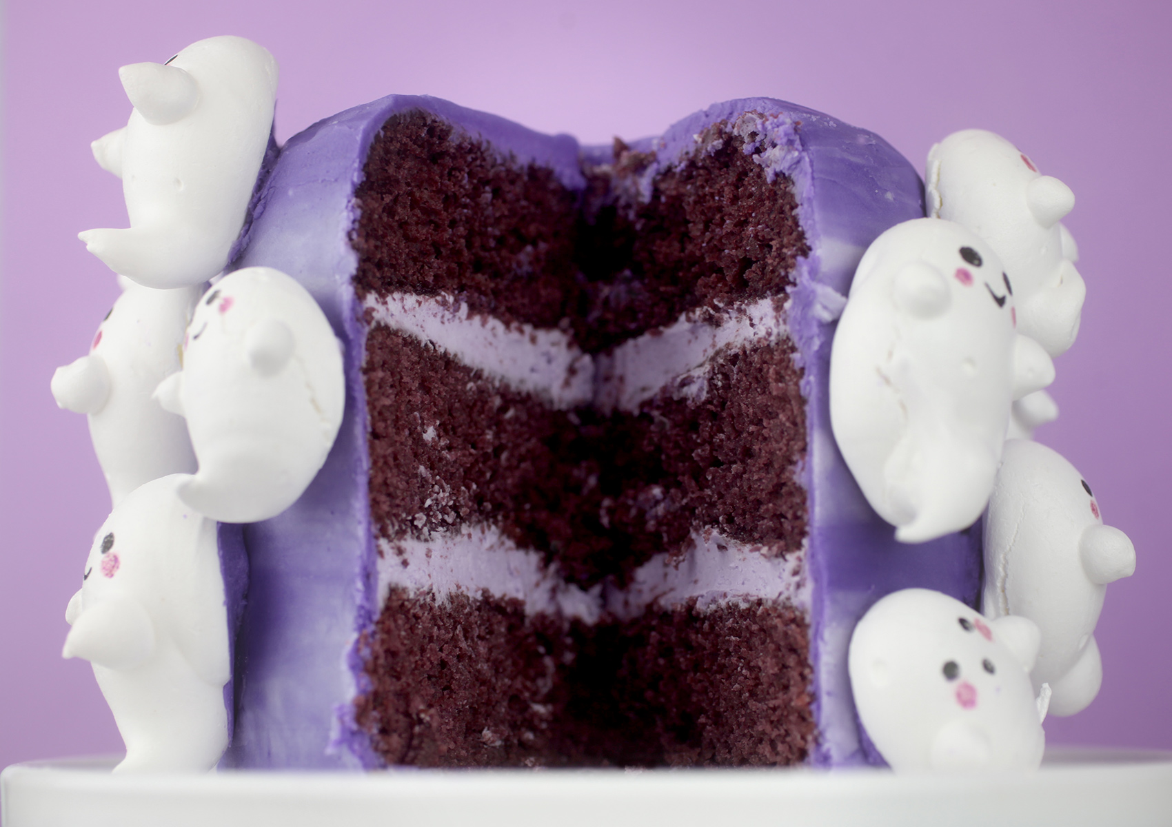 Boo-meringue Cake | Bakerella