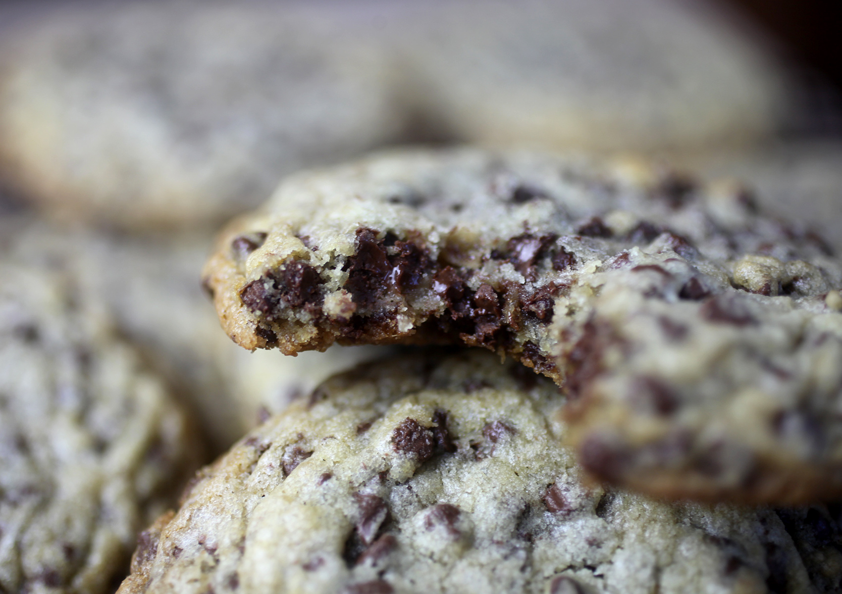 Major Mini Chip Cookies - Bakerella