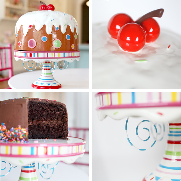 The icing on the cake…plate - Bakerella