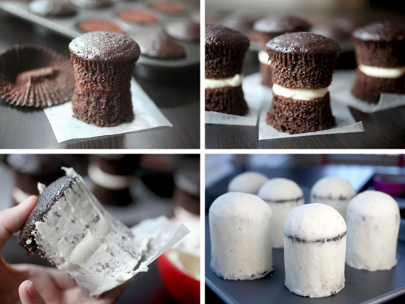 Mini Monster Cakes - Bakerella