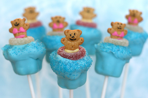 Pool Party Pops - Bakerella