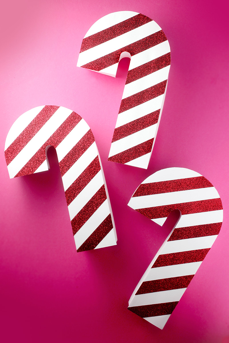 DIY Candy Cane Treat Box - Bakerella