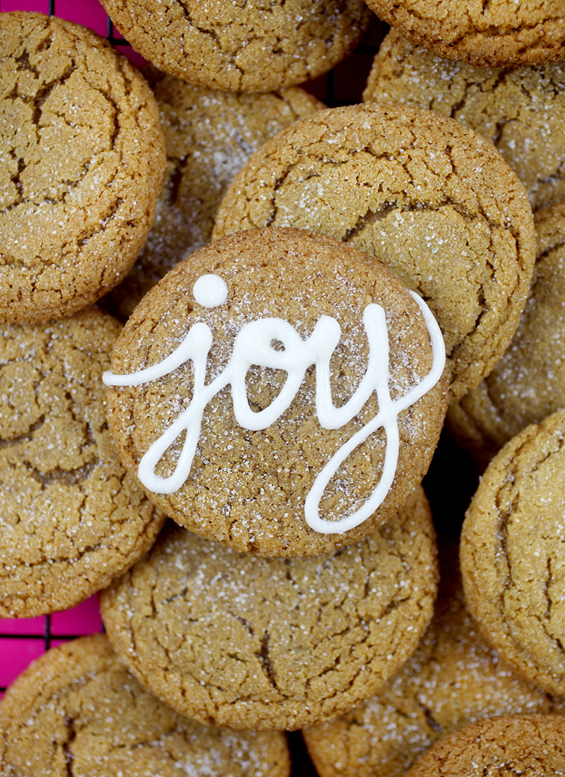 Molasses Cookies | Bakerella