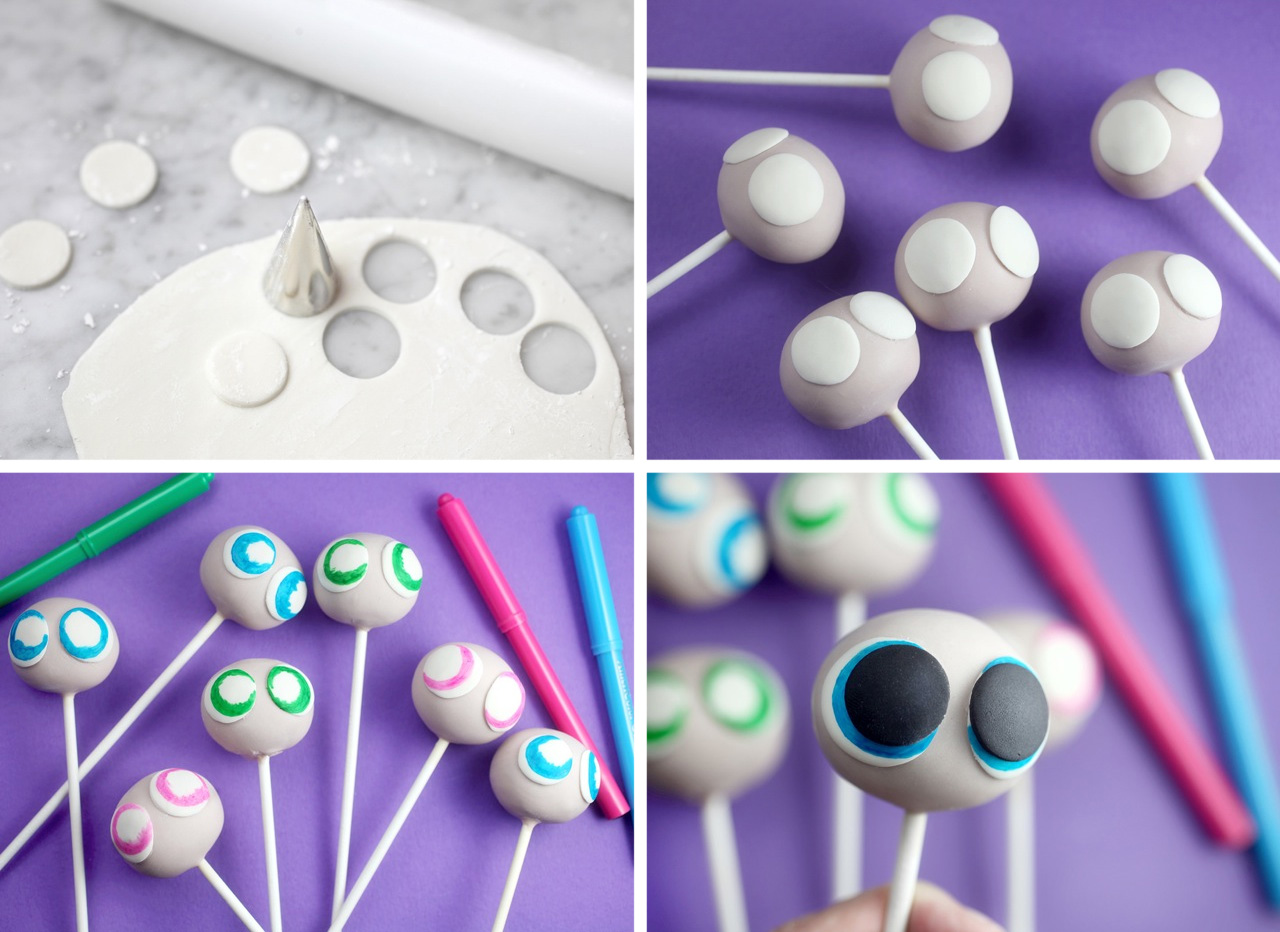 The Powerpuff Girls Cake Pops | Bakerella