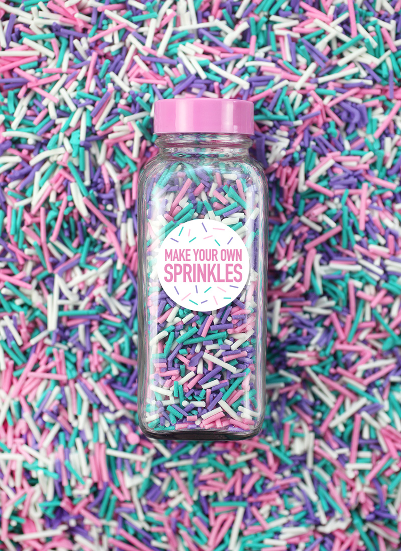 Make your own sprinkles! | Bakerella