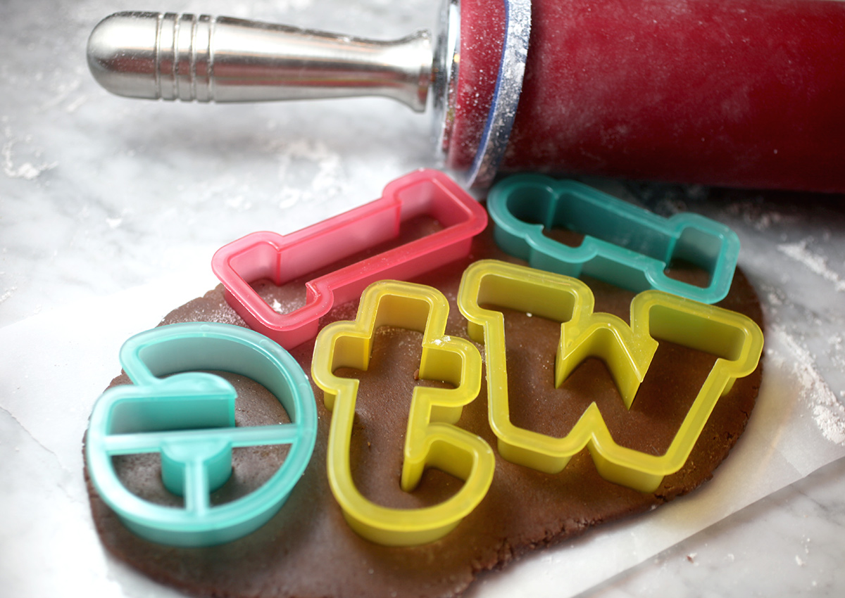 Christmas Letter Cookies – Four Ways | Bakerella