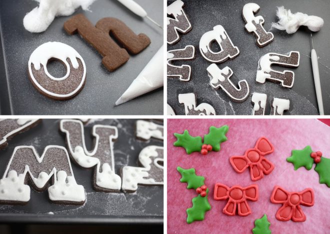Christmas Letter Cookies – Four Ways - Bakerella