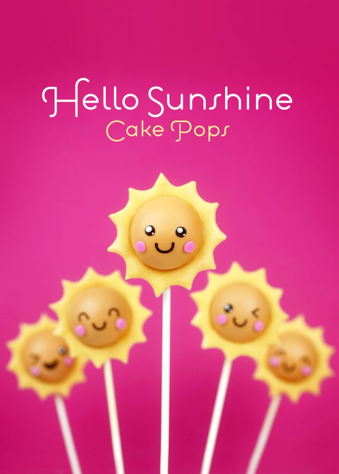 Hello Sunshine Cake Pops - Bakerella