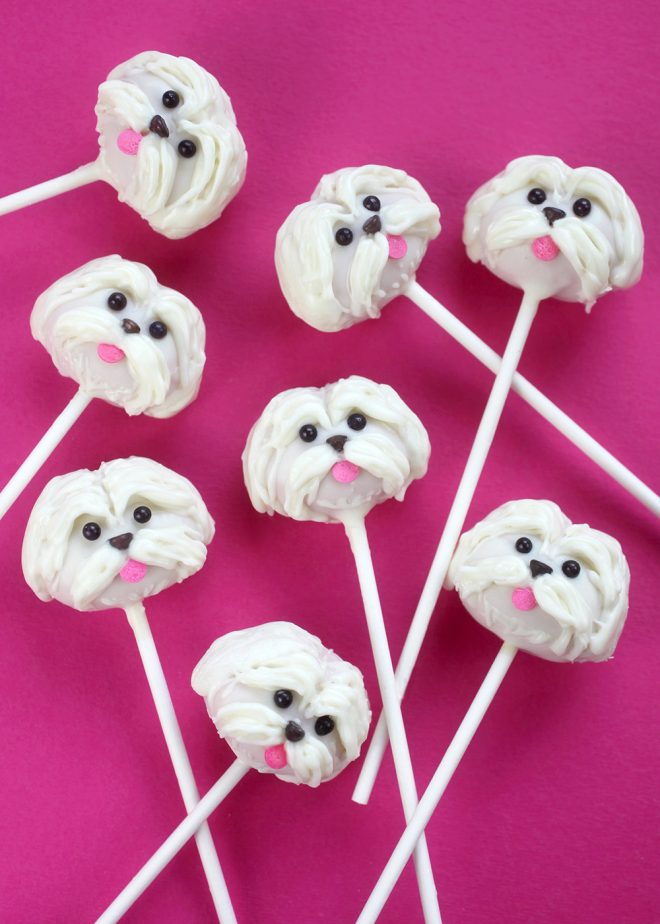 Puppy Love Cake Pops | Bakerella