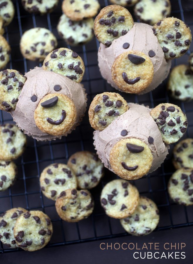 Chocolate Chip Cubcakes - Bakerella