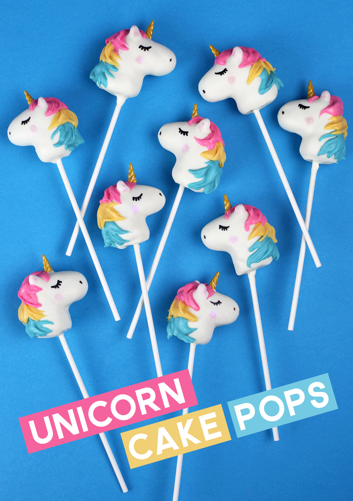 How To Make Easy Unicorn Cake Pops - Wilkinson Excing