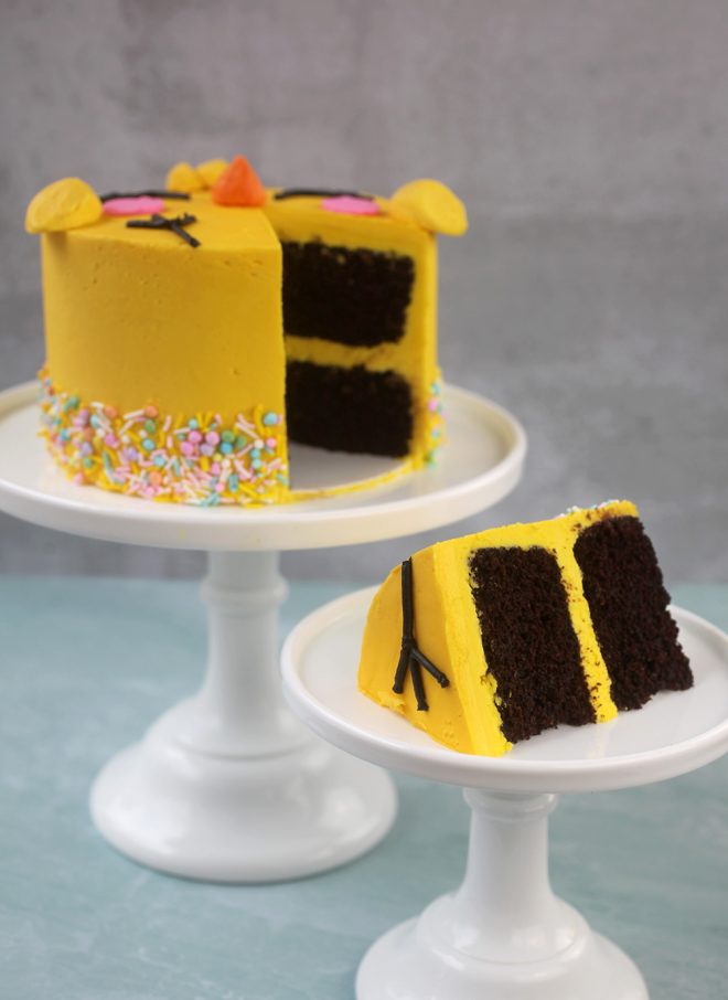 Sweet Baby Chick Cake | Bakerella