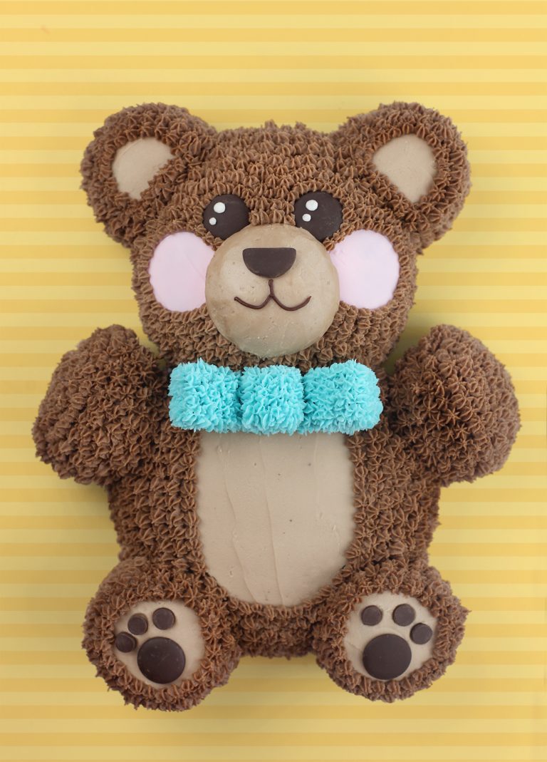 Teddy Bear Cake - Bakerella