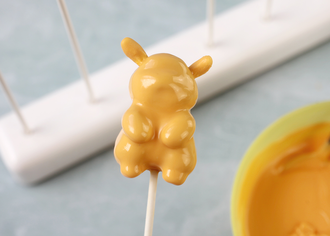 Detective Pikachu Cake Pops | Bakerella