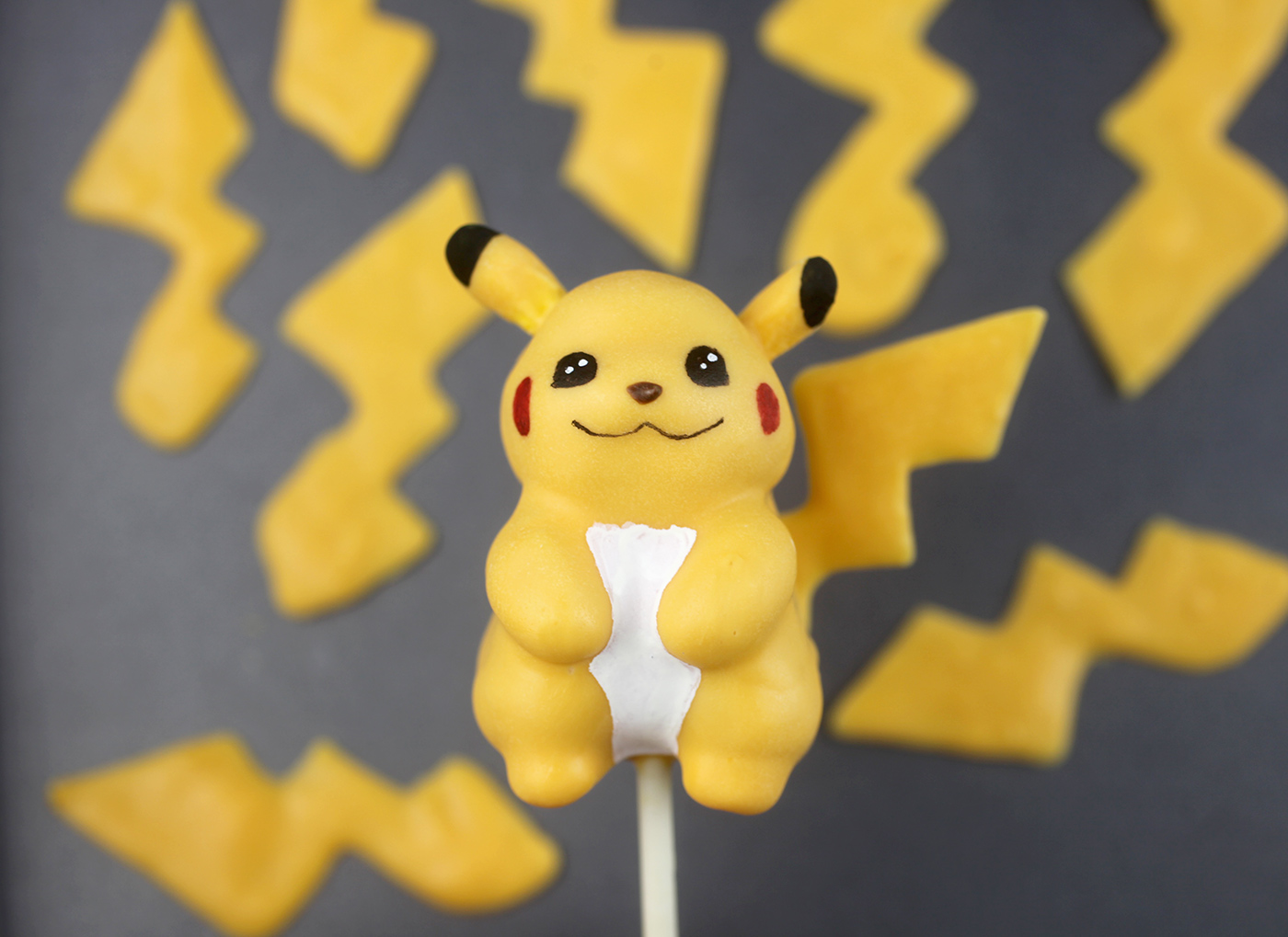 Detective Pikachu Cake Pops | Bakerella