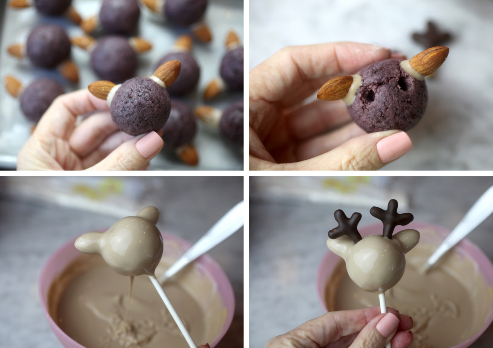 Really Cute Reindeer Cake Pops - Bakerella