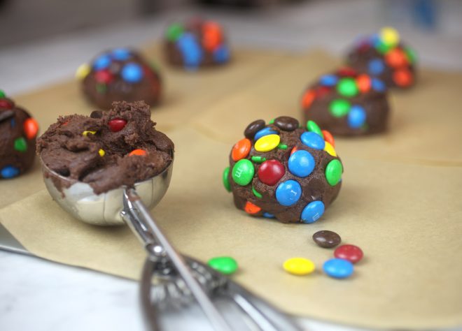 Mega Chocolate Candy Cookies - Bakerella