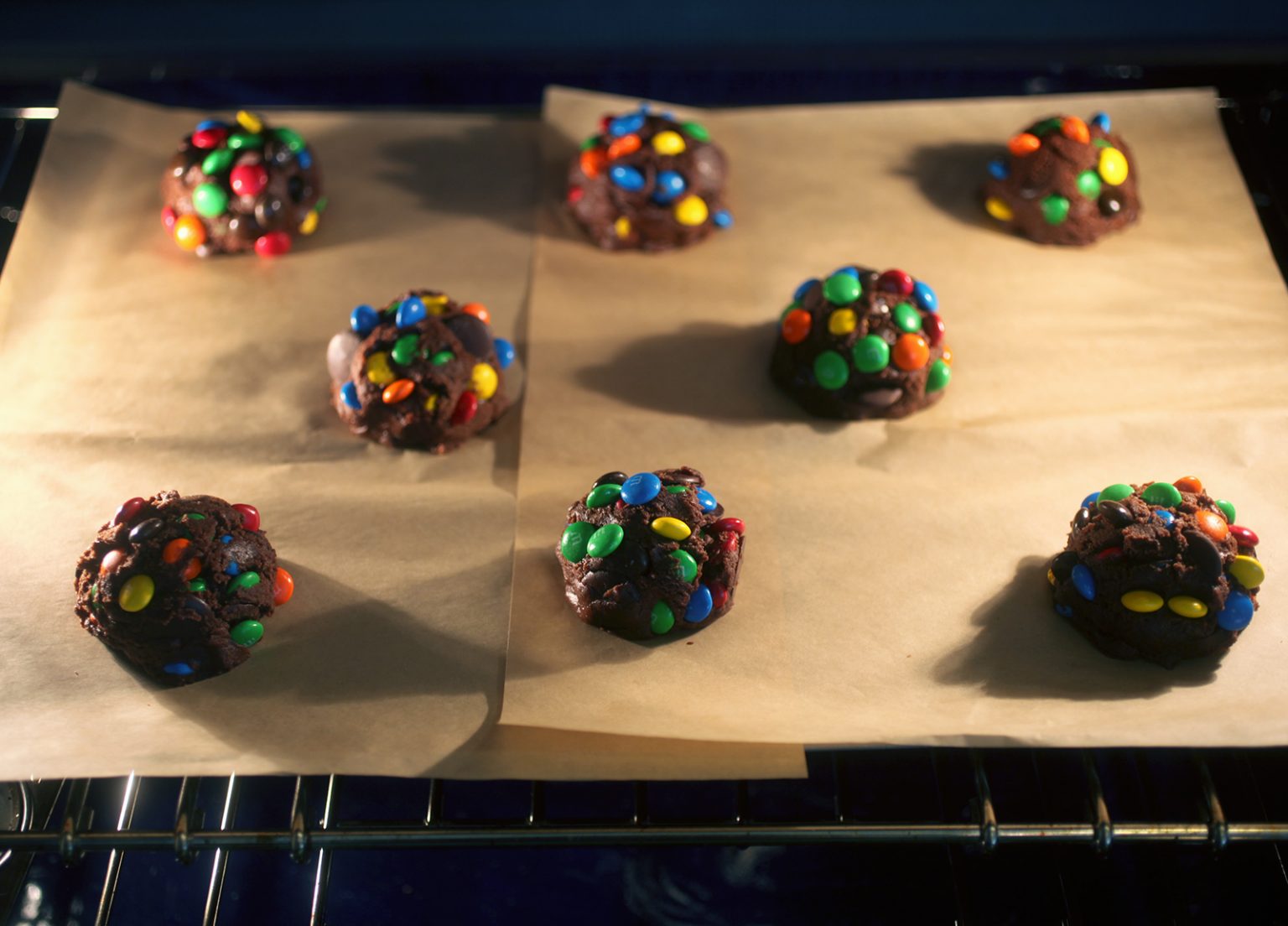 Mega Chocolate Candy Cookies - Bakerella