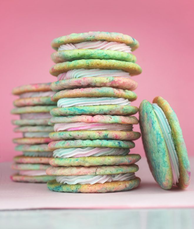 Cotton Candy Cookies - Bakerella