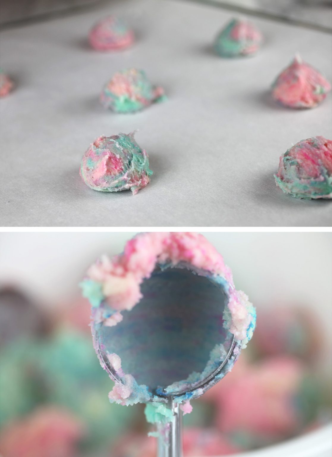 Cotton Candy Cookies - Bakerella