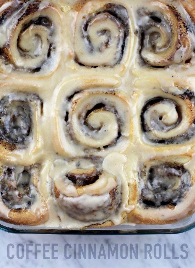 Coffee Cinnamon Rolls - Bakerella